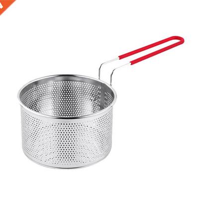 Stainless Steel Fried Basket Frying Pan Filter Food Colander