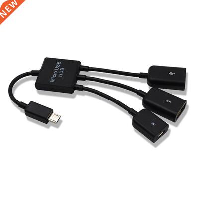 Data Cable Charge Type C/Micro Cable 3 in 1 USB C OTG Host