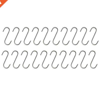 20 Pcs High Quality S Butcher's Hooks Food Gre Stainless