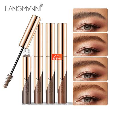 4 Colors Eyebrow Mascara Cream Brush Microblading Long