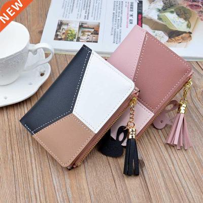 Geometric Women Cute Pink Wallets Pocket Purse Card Holder P