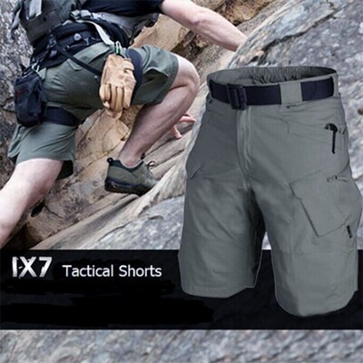 Men's Urban Military Cargo Shorts Cotton Outdoor Camo Short