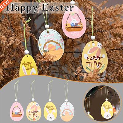 Ester Decor Outdoor Bunny Chicken Egg Pddock Grden Decor