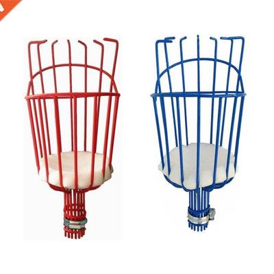 Metal Fruit Picker Telescopic Length Deep Basket Picking Hea
