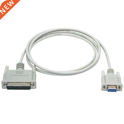 1.5m DB9 Serial Port To Parallel Port Data Line 9 Hole To 25