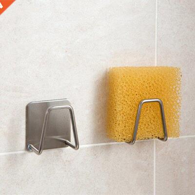 Stainless Steel Sponge Drain Rack Holder Dishwashing Dishclo