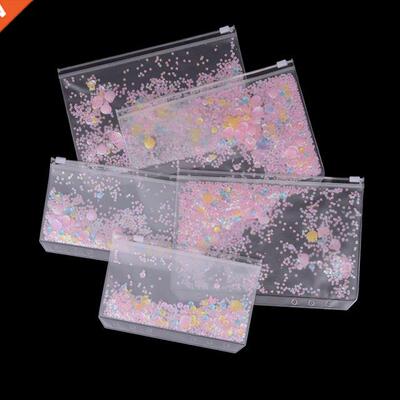 Transparent PVC A5 A6 File Folder Pink Most Cute Loose-leaf