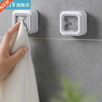 Towel Holder Sucker Wall Window Bathroom Tool Convenient Kit