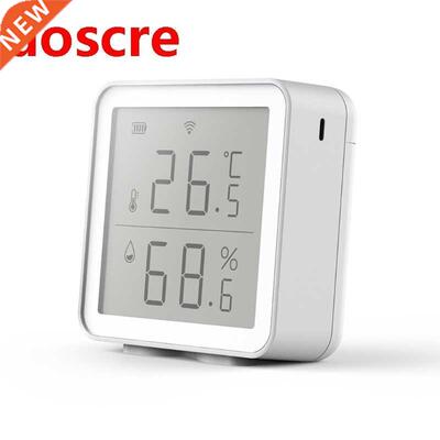 WIFI Temperature And Humidity Sensor With LCD Screen Display