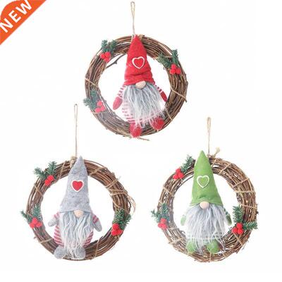 Handmade Swedish ,Plush Brown Tomte Scandinavian Tomte Chris