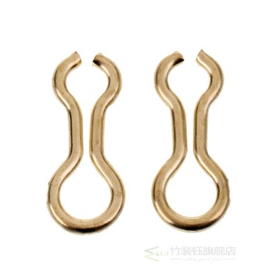 100pcs Sinker Eyes Eyelets Fishing Loops Swivels Wire Eye  M