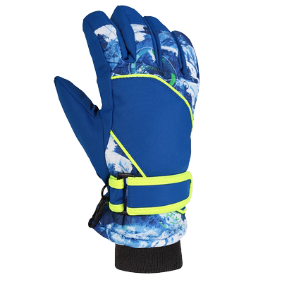 3-17岁儿童手套卡姿萌防水滑雪