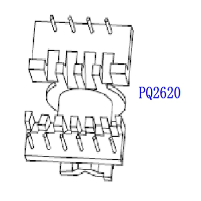 PQ2620磁芯骨架卧式6+4针