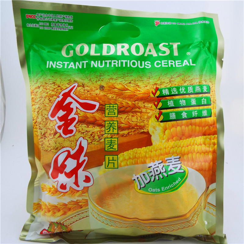金味麦片加燕麦口味营养燕麦片早餐 即食冲饮600g* 20小包