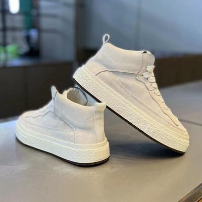 店主强推新款！Minimalism Aquaman高帮休闲鞋男软底小白鞋百搭软