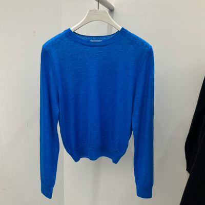 SIXTEEN 韩国直邮东大门正品代购2026早春新款圆领长袖针织衫女