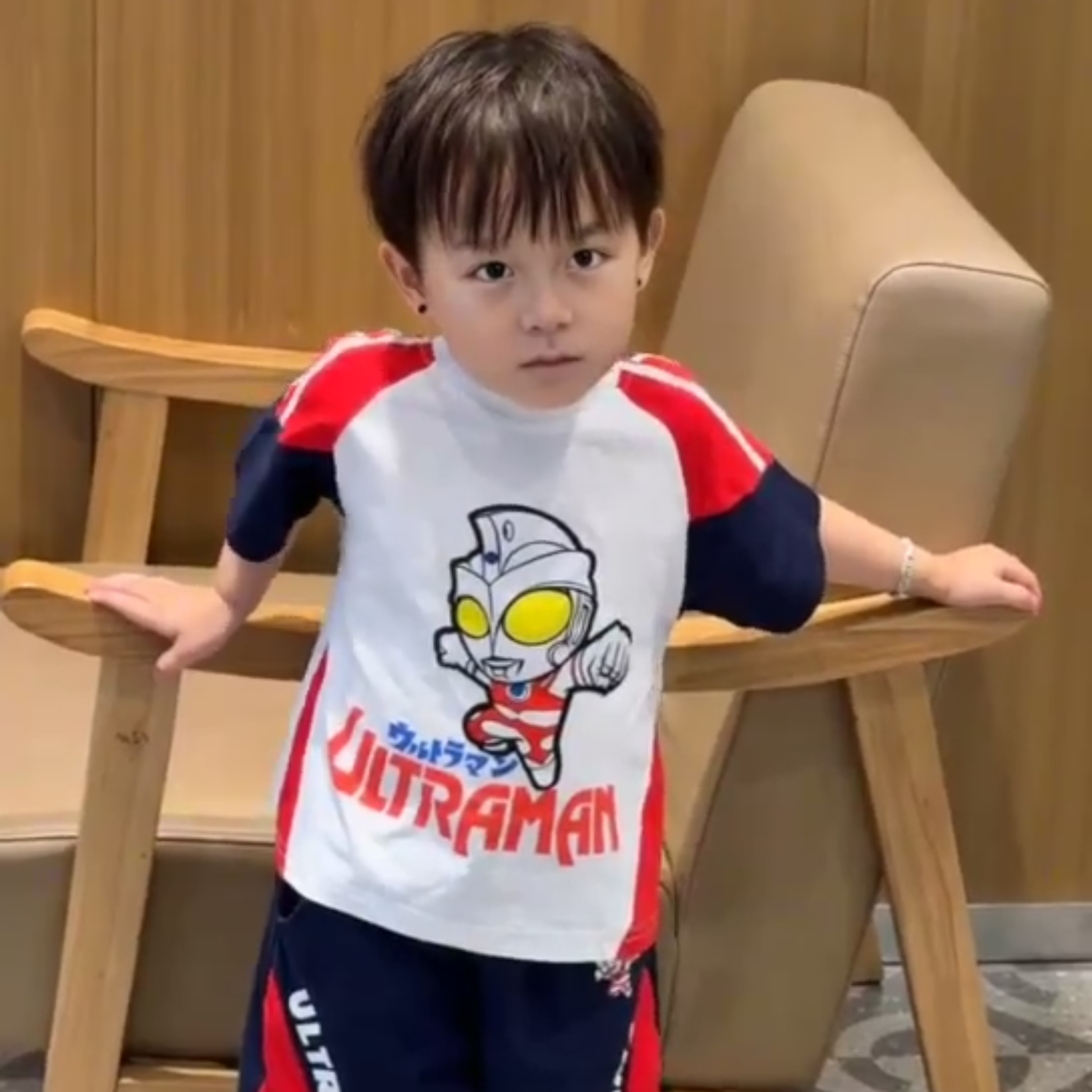 奥特曼男童夏季套装新款短袖短裤两件套运动衣服帅气