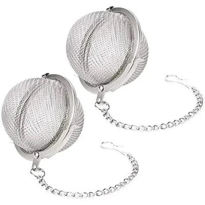 Stainless Steel Tea Ball, 2.04 Inch Mesh Tea Infuser Straine
