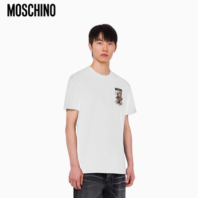 Moschino/莫斯奇诺  男士Teddy Bear棉质T恤