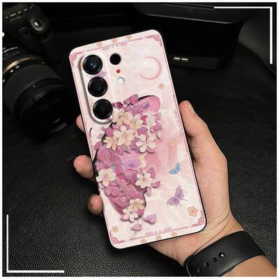 适用Tecno Camon50 4G/传音CN5手机壳花青春质感可爱全包边女