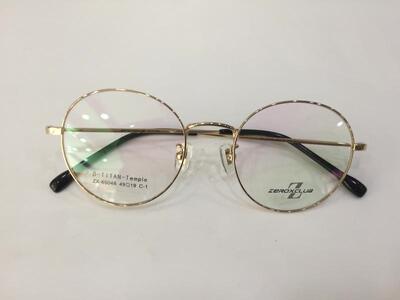 实体店专柜 皇家乐园眼镜架 皇家乐园新钛架 ZX-65048