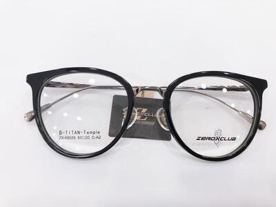实体店专柜 皇家乐园眼镜架 ZEROXCLUB/时尚新B钛架 ZX-69029