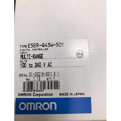 E5ER-Q43W-501 E5ER数字调节 欧姆龙MULTI-RANGE 01-20219-0011K1