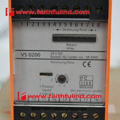 IFM SR0100 易福门全新流量传感器的控制显示器件  VS0200 24VDC