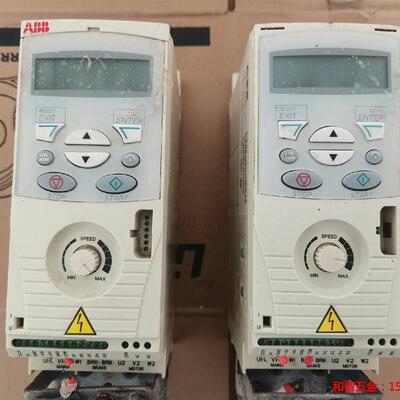 议价产品:ABB 变频器 ACS150-03E-01A2-4   0.
