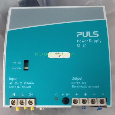 德国普尔世  SL10.100 24V10A 导轨开关电源 SL10.105(PFC)