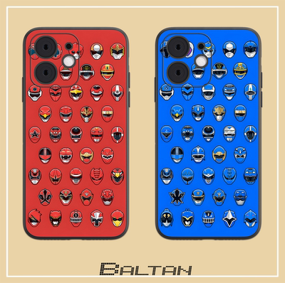 超级战队合集红战士适用于华为mate60小米13u苹果14promax三星note20全包iPhone14plus红米k70opporeno荣耀90