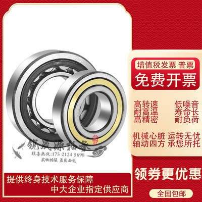 进口德国GAL轴承NU NJ317 318 319 320 321 322 324 E.TVP2 尼龙