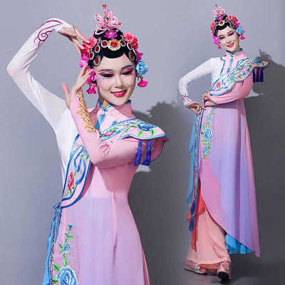 飘逸花旦戏曲艺道赤伶舞蹈服