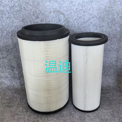 PU2846适配解放J6P 350国五空气滤芯1109060-50V/1109070-76A空滤