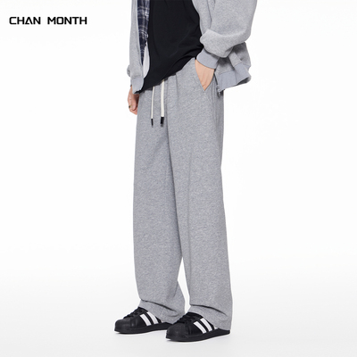 CHANMONTH美式重磅裤秋季休闲裤