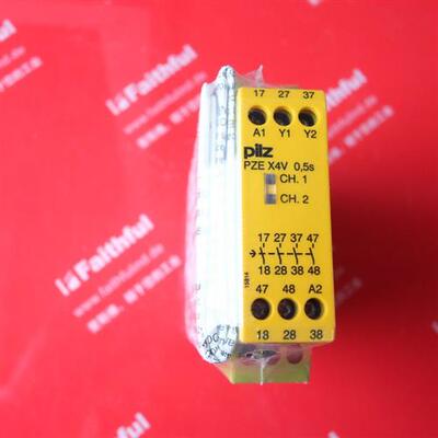 议价pilz 774580 皮尔磁全新安全模块 PZE X4V 0,5/24VDC 4n/o fi