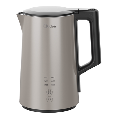 美的电热水壶保温1.5L316不锈钢