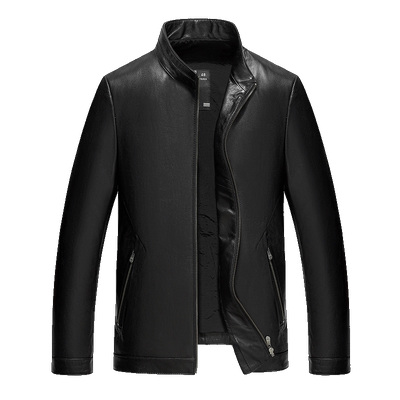 皮草春秋新款高档头层胎牛皮