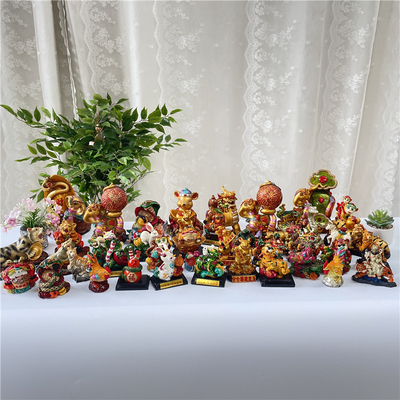 HUAXIA-新中式家居玄关摆件招财摆件招财动物摆件十二生肖摆件