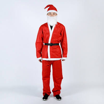 Christmas men's clothing women's costume Santa Claus dress