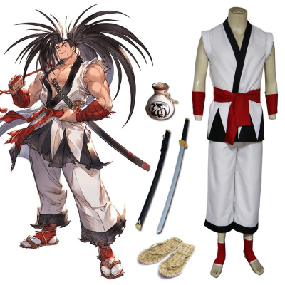 宫本武藏霸王丸酒壶Cosplay套装