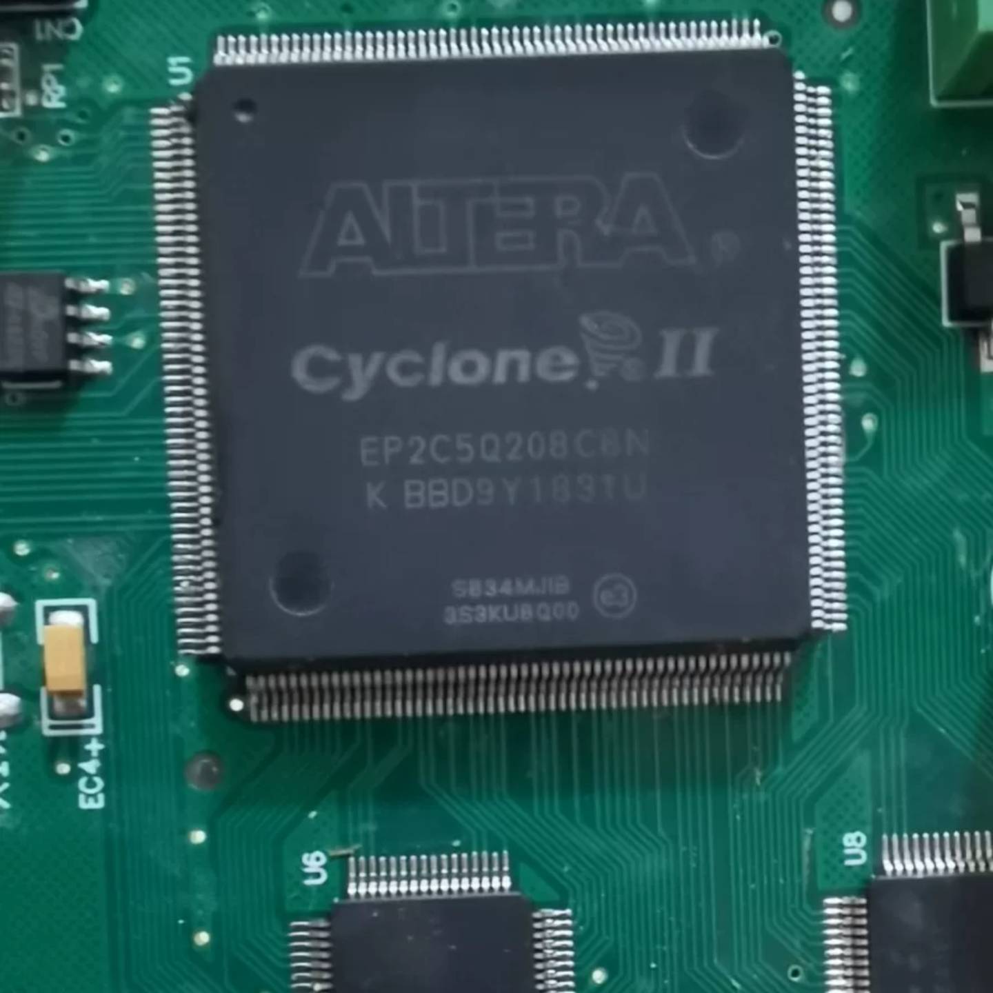 可维修ALTERA EP2C5Q208C8N芯片,板子上割下来的,议价