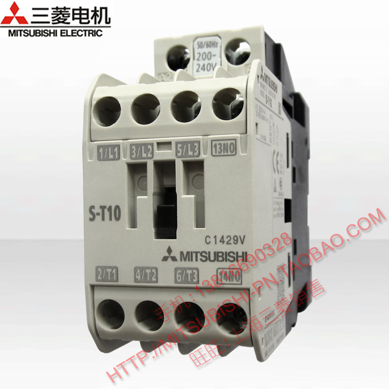 三菱交流接触器 S-T10 AC220V(200-220V)_虎窝淘