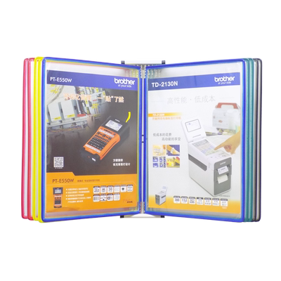 磁性10孔式作业工艺页面文件夹