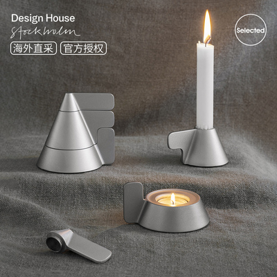 金属烛台轻奢蜡烛台摆件