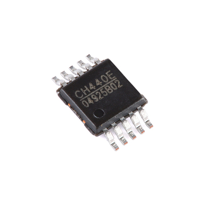 原装正品 CH440E MSOP-10 2单刀双掷5V低阻模拟开关芯片