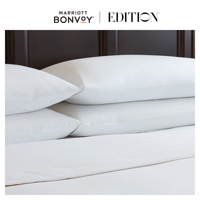 艾迪逊芙蕾特定制全棉贡缎枕套