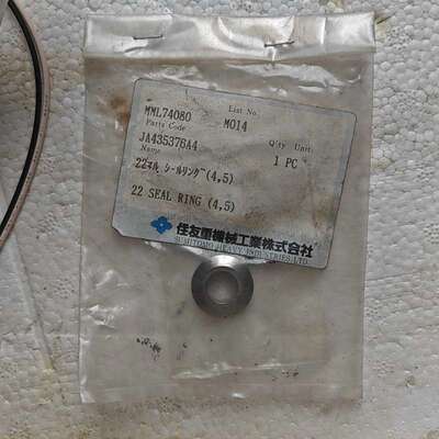议价住友密封环MML74080，实物图现货未使用的库存，直接拍