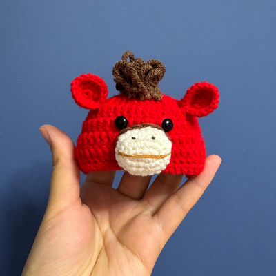 马年大吉极氪007GT/001/7X中置音响帽子装饰品喇叭仪表台新年摆件