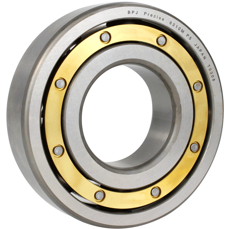 BPJ日本进口轴承深沟球铜保高速轴承6314 6315 6316 6317M.P5/C3_虎窝淘